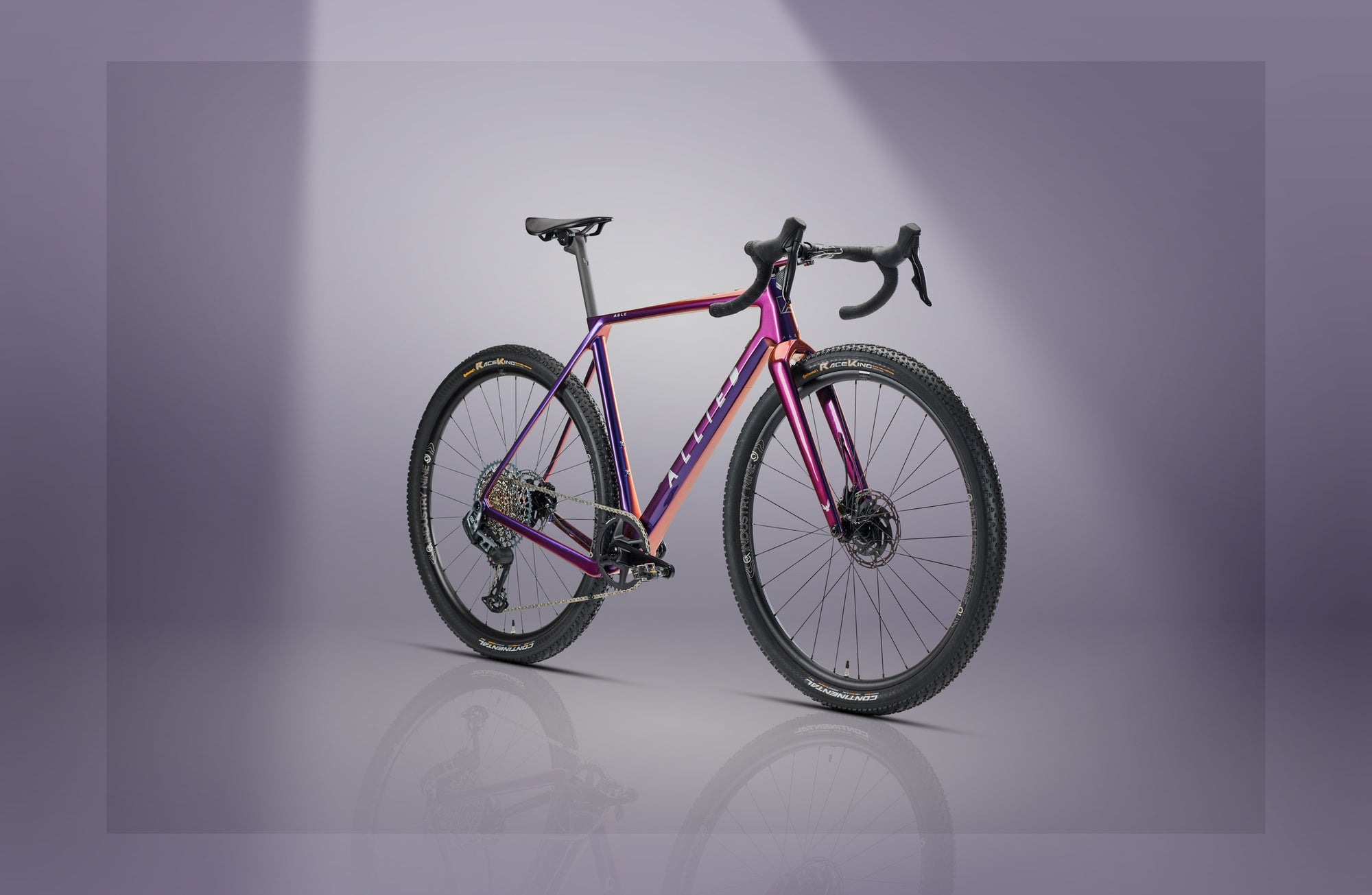 ABLE - SRAM Rival AXS Mullet Gravel Race Bike | Allied Cycle Works