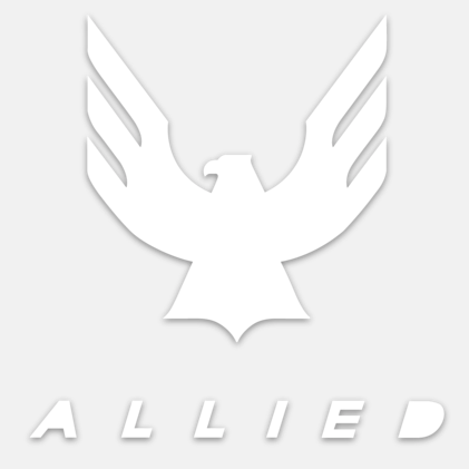 ALLIED Eagle Transfer Sticker - Allied Cycle Works